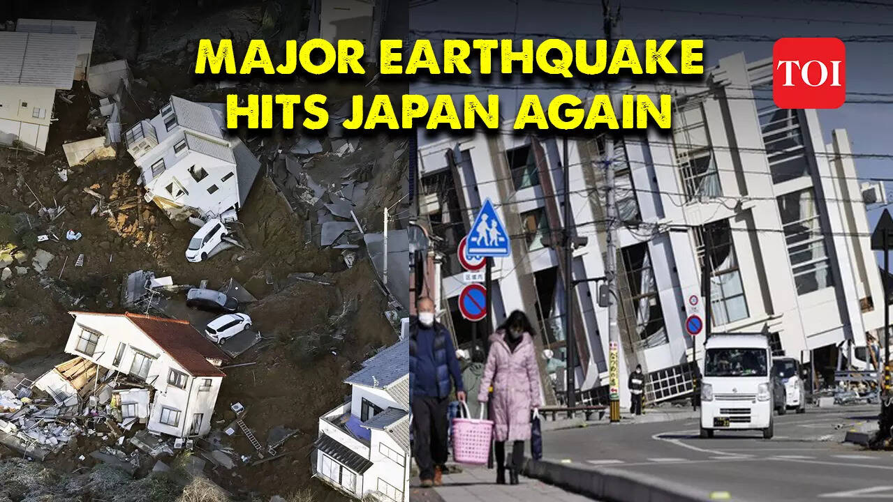Japan struck by another major earthquake