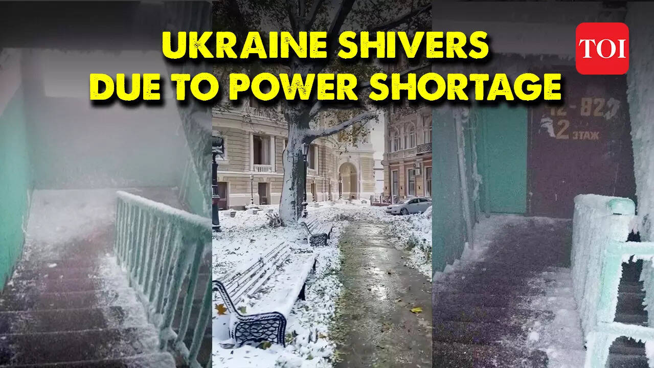 Severe winter weather causes widespread power outages in Ukraine ...