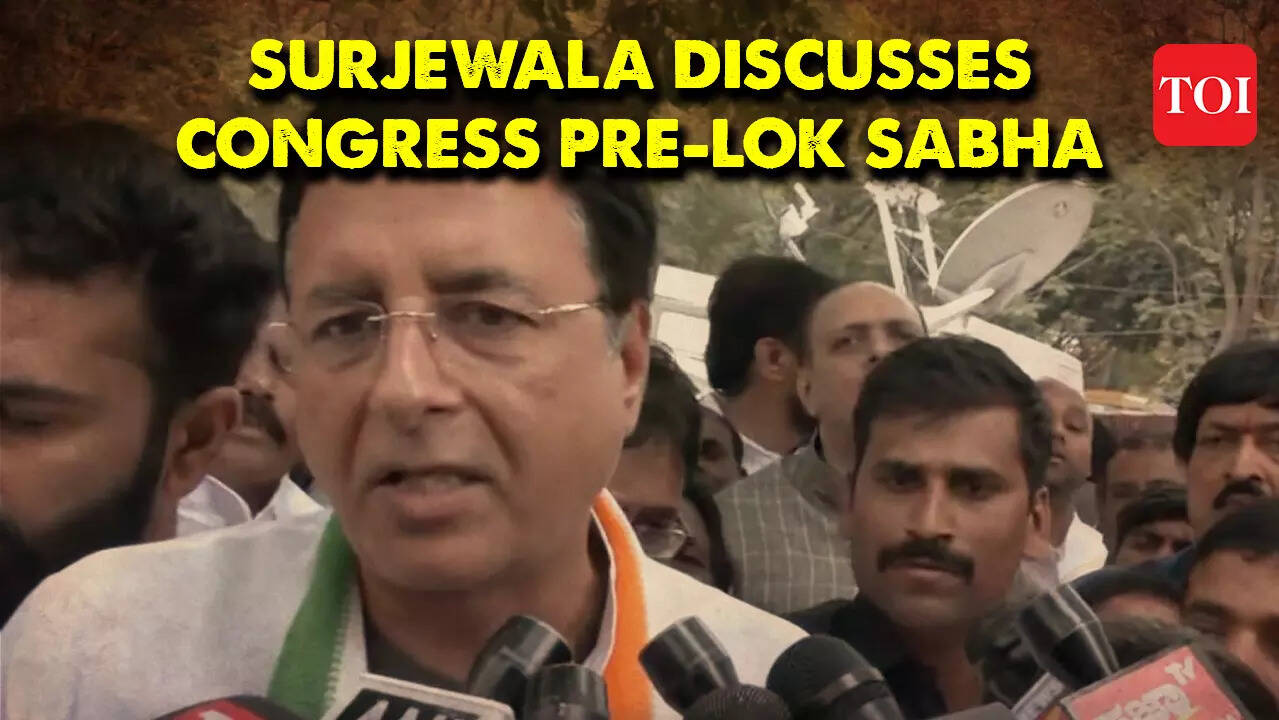 Randeep Surjewala on Congress pre-Lok Sabha Polls strategy meeting