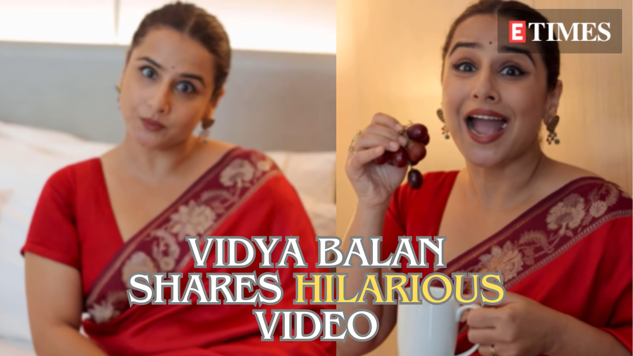Vidya Balan leaves fans in splits with yet another hilarious video - Watch