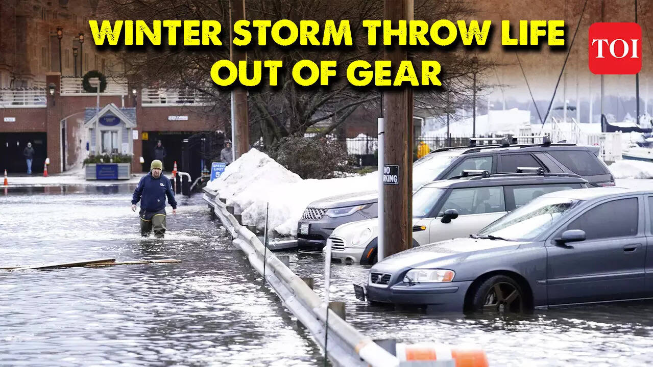 Winter storm wreaks havoc in northeast, leaving destruction more severe weather predicted