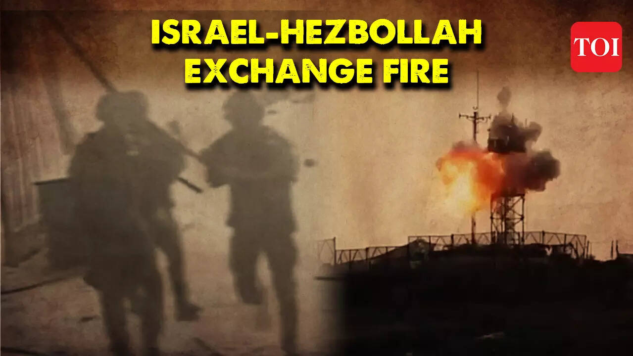 Israel-Hezbollah: Israel Army Strikes Hezbollah Positions In Lebanon in ...