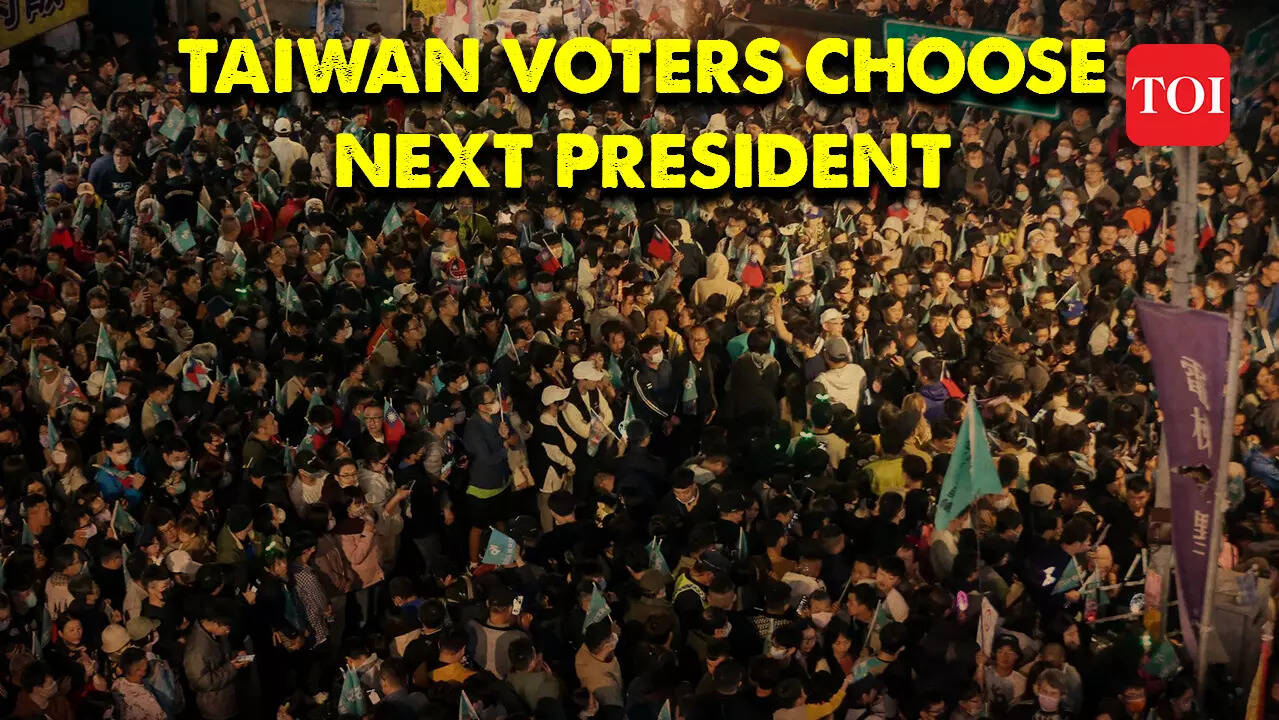 Taiwan Election 2024 Updates: Polls done, results in a few hours ...