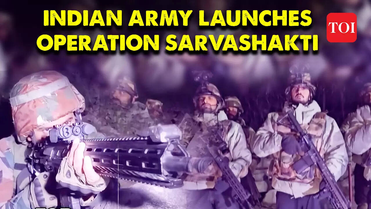 Indian Army launching 'Operation Sarvashakti' to counter Pak's attempts ...
