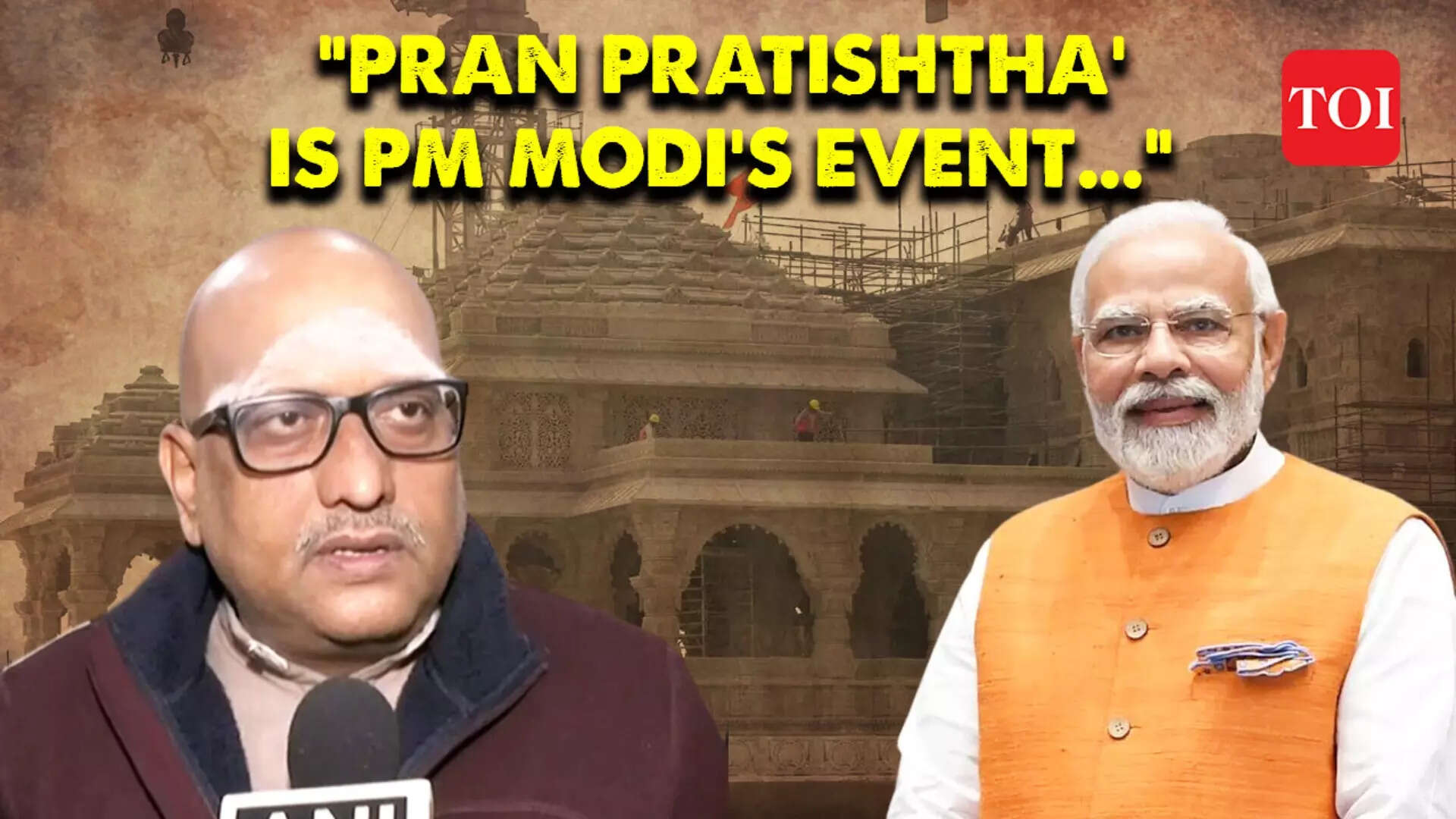 “Pran Pratishtha' is PM Modi's event...” UP Cong President during ...