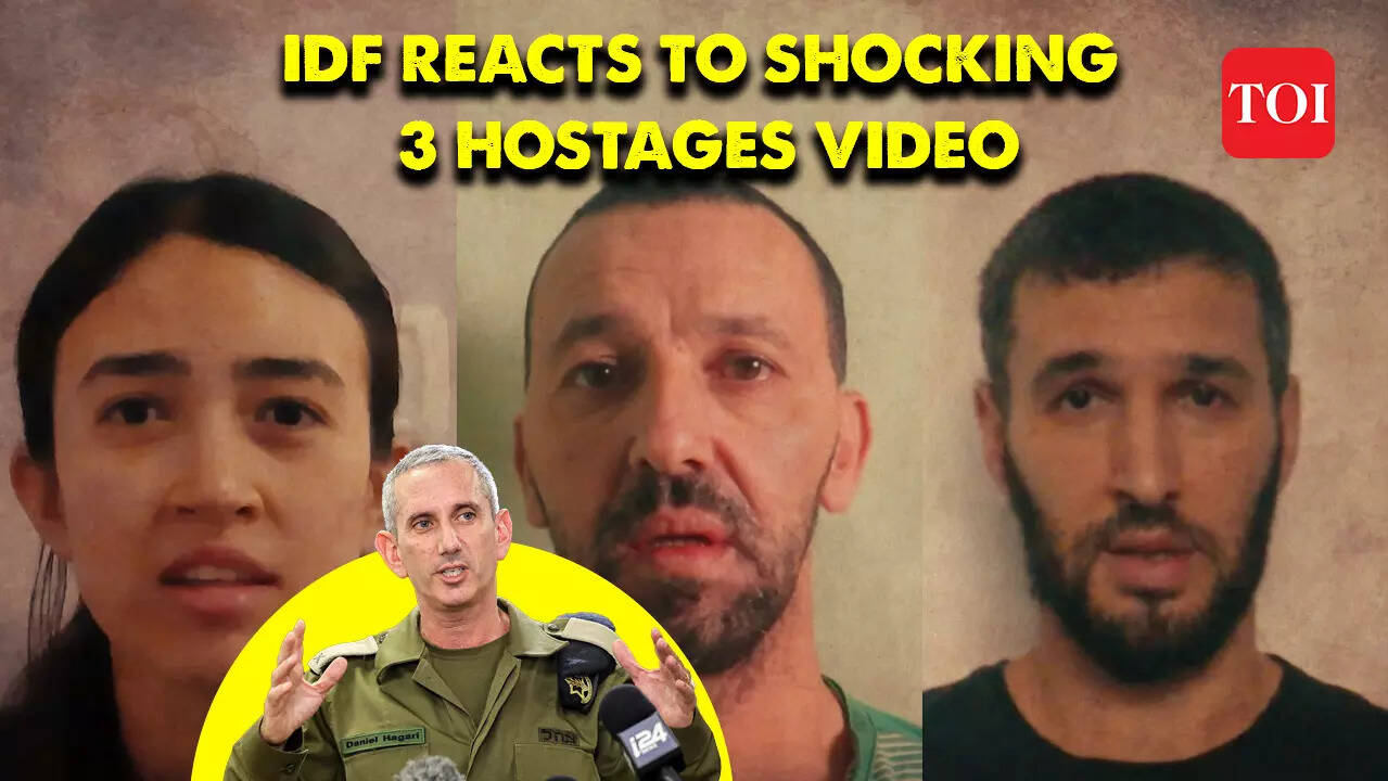Hamas says two Israeli hostages are dead; IDF reacts to chilling video ...