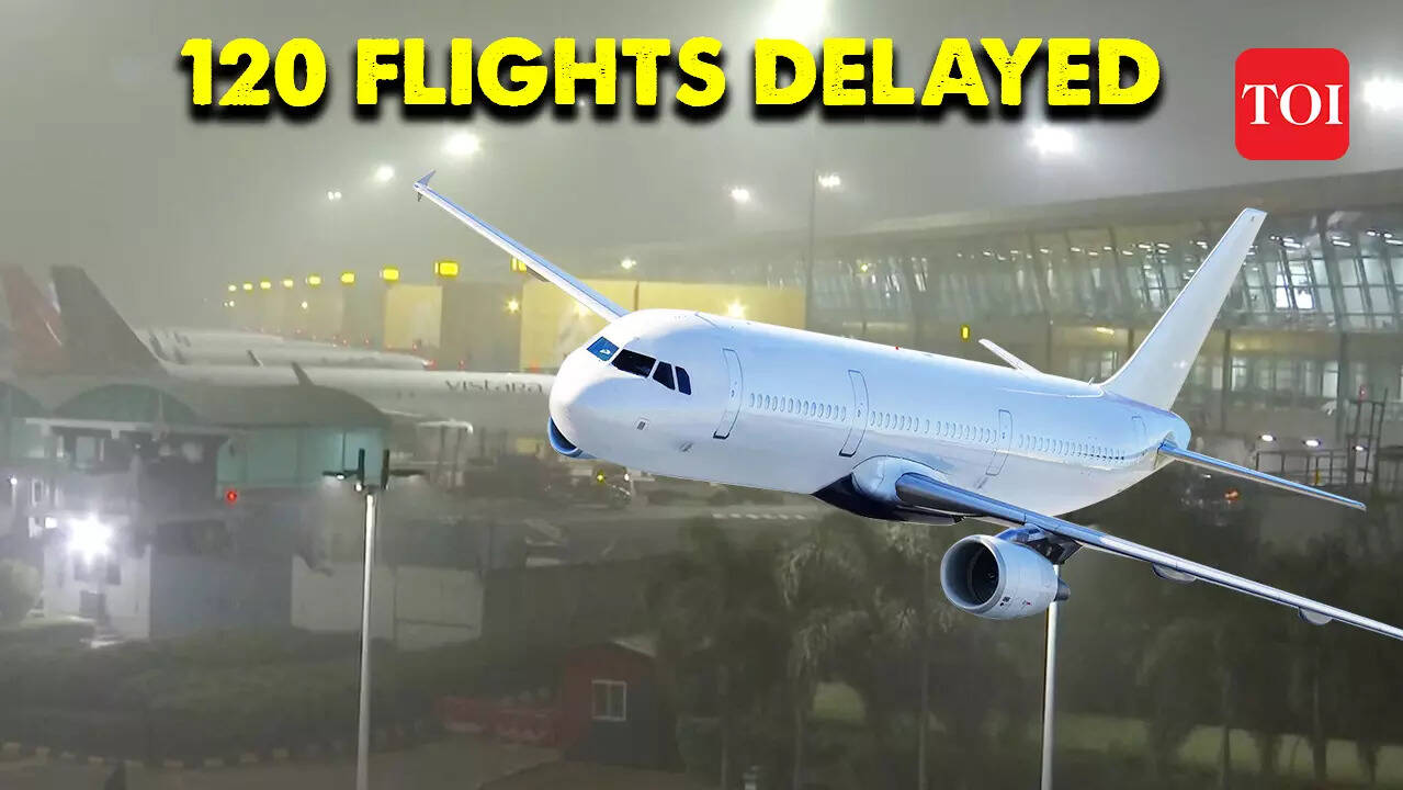 Dense fog conditions affect flight services in New Delhi, multiple ...