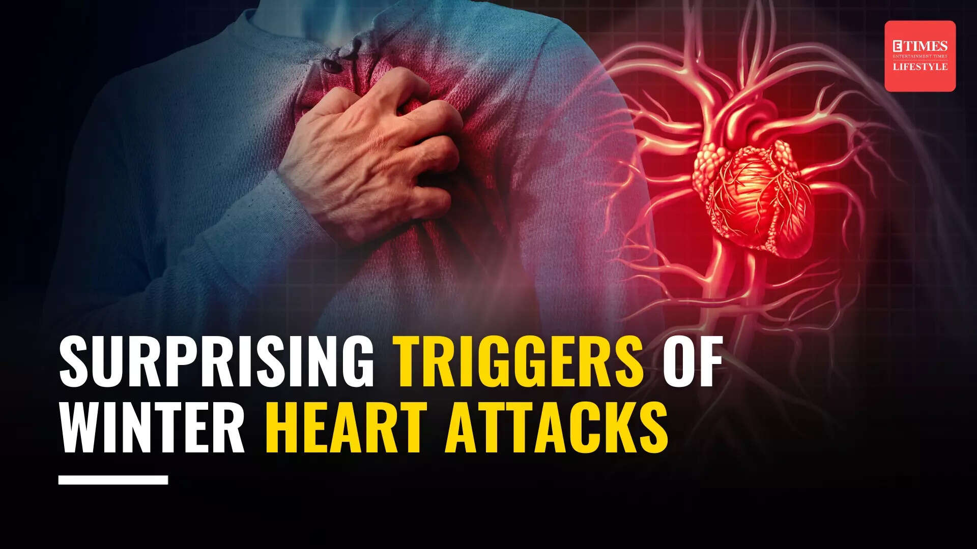 Surprising triggers of winter heart attacks