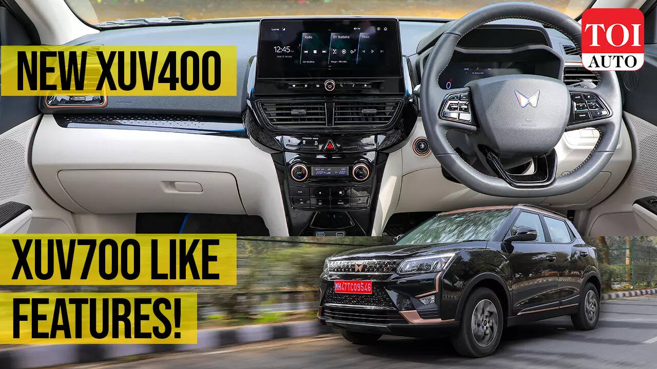 Mahindra XUV400 EL Pro: Brilliant New Features, Lower Price! | TOI Auto