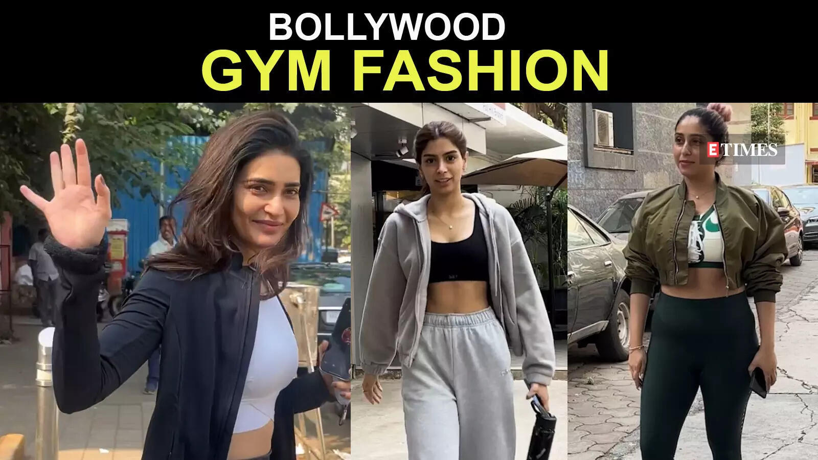 Take gym look cues from Neha Bhasin, Karishma Tanna, and Khushi Kapoor