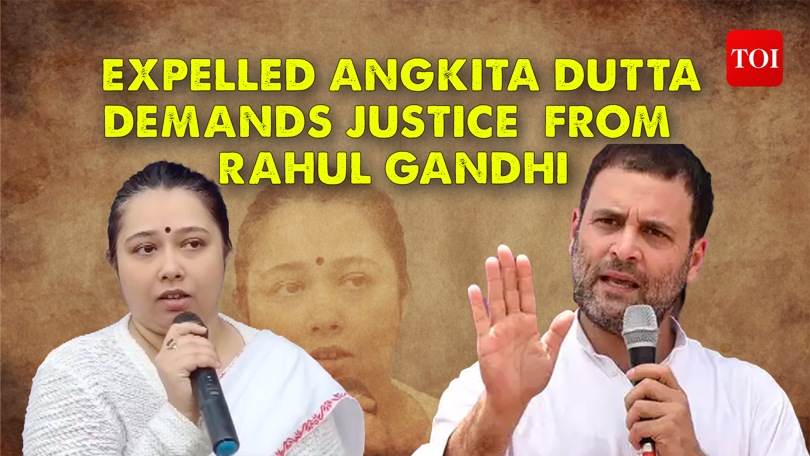 Former Assam Youth Congress Prez Angkita Dutta demands justice from Rahul Gandhi after her ...
