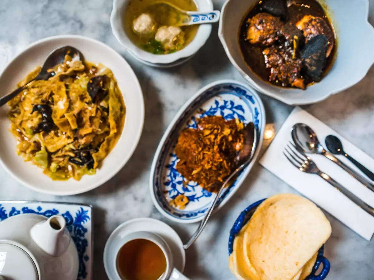 What is ‘Peranakan cuisine’ and how is it related to India?