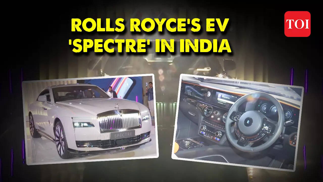 Rolls Royce’s first EV ‘Spectre’ launched in India, costs whopping Rs 7.5 crore