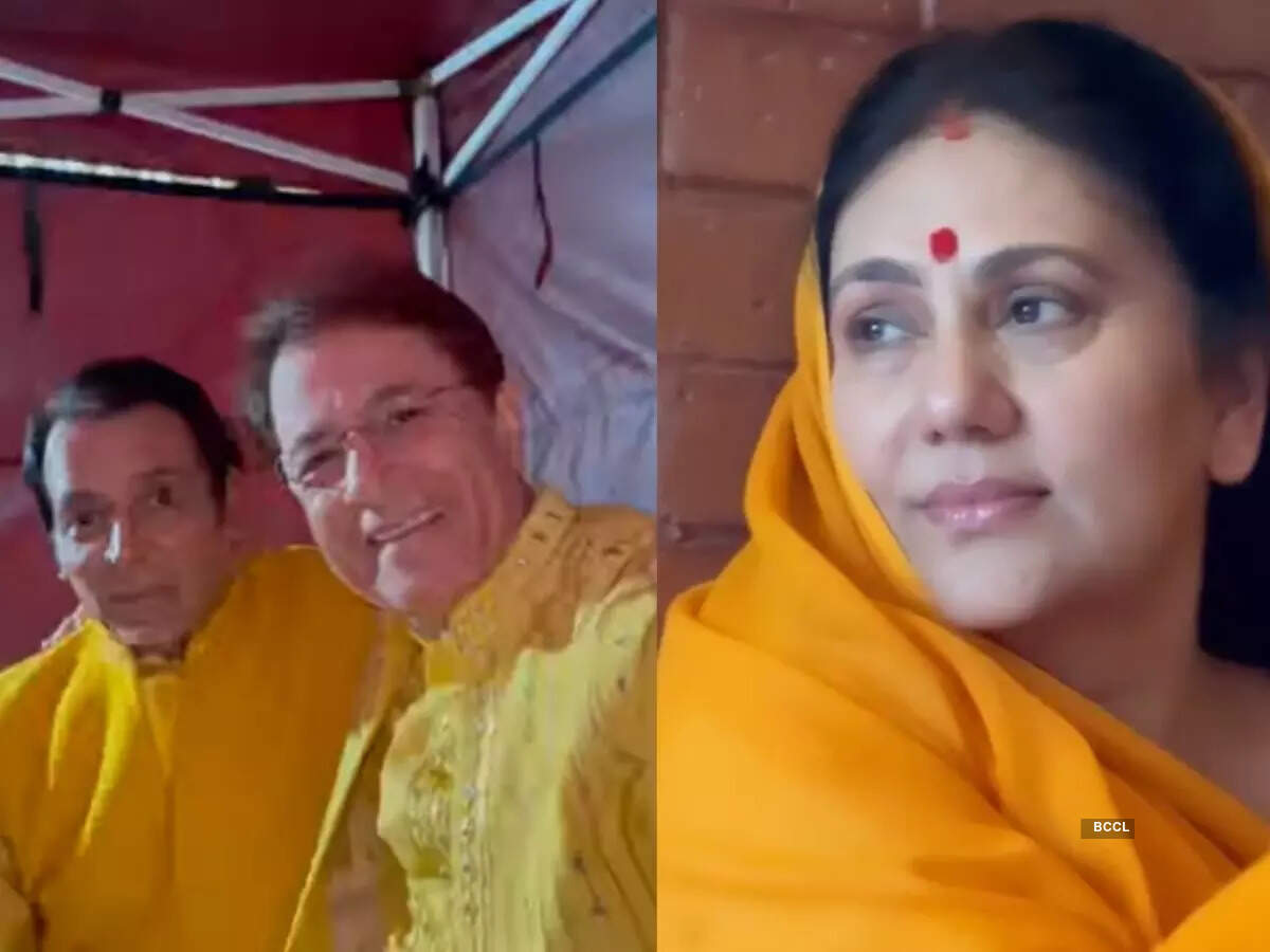 From Arun Govil and Sunil Lahri re-creating an iconic scene from ...