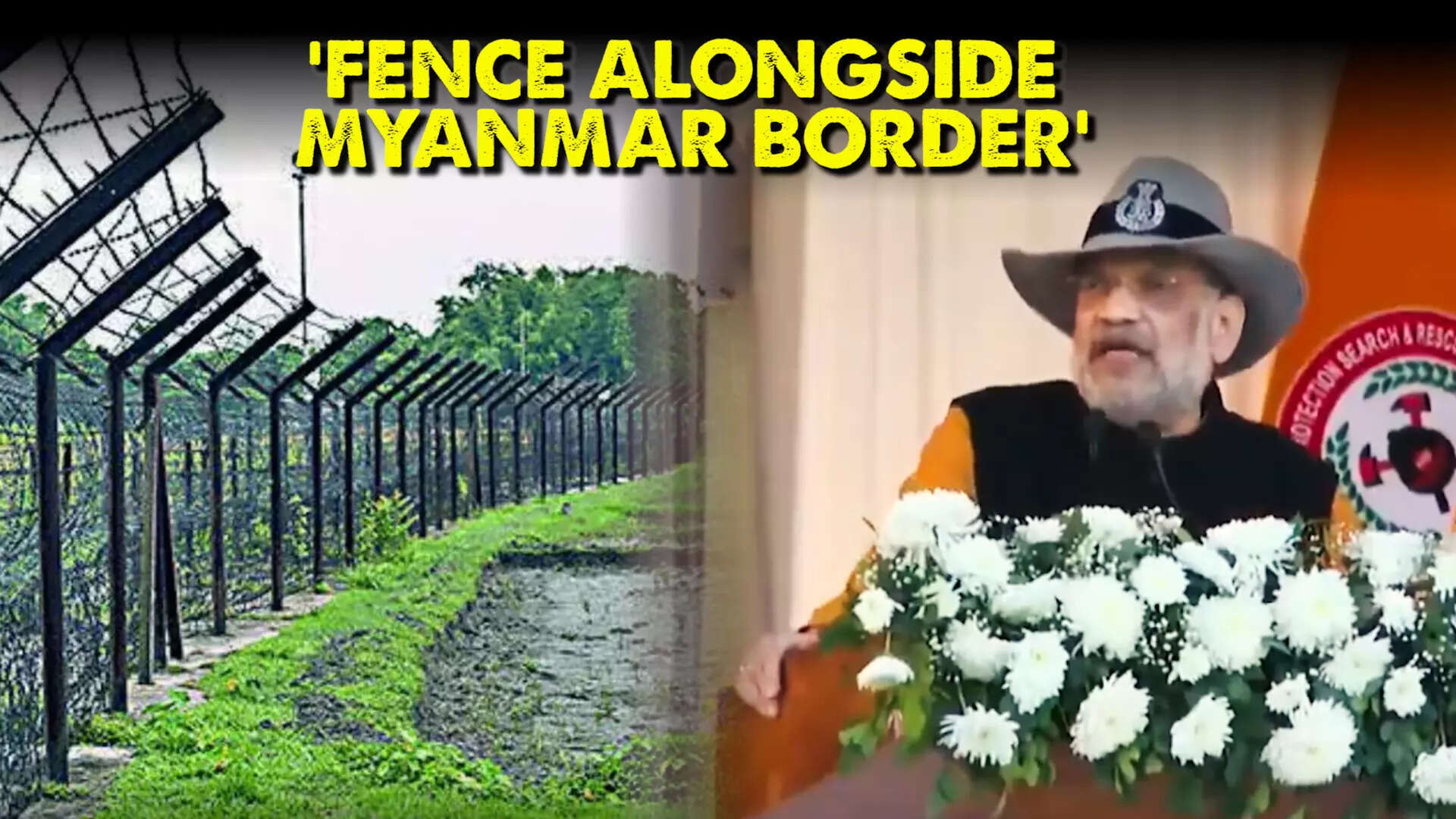 India-Myanmar border issue: India will erect a fence along the border ...