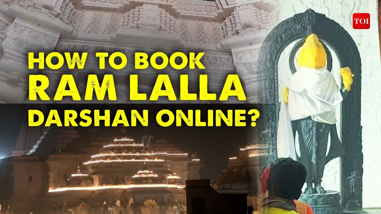 Ayodhya Ram Mandir Darshan Booking: Online Tickets for Ram Lalla ...