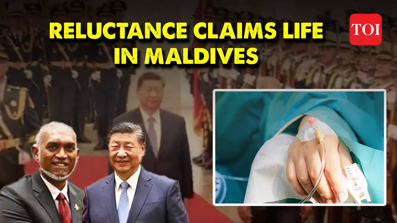Tragic death in Maldives as reluctance of Muizzu govt to use Indian ...