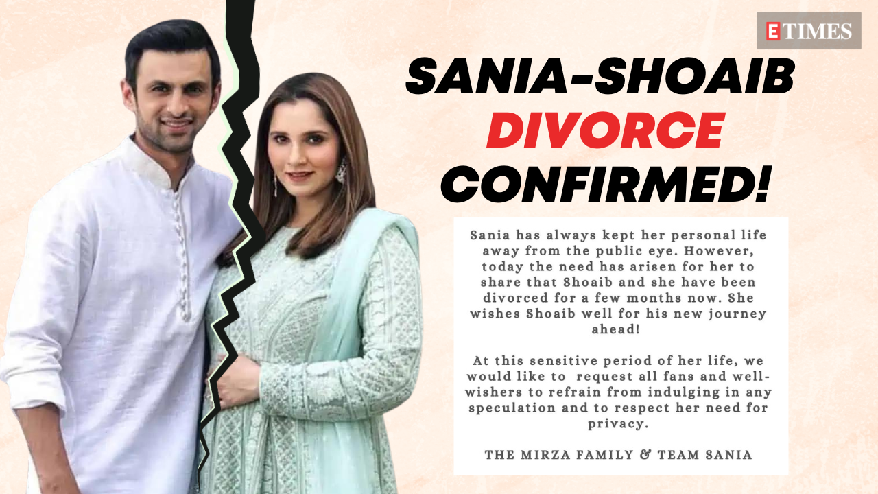 Sania Mirza confirms divorce with Shoaib Malik after his wedding with Sana Javed