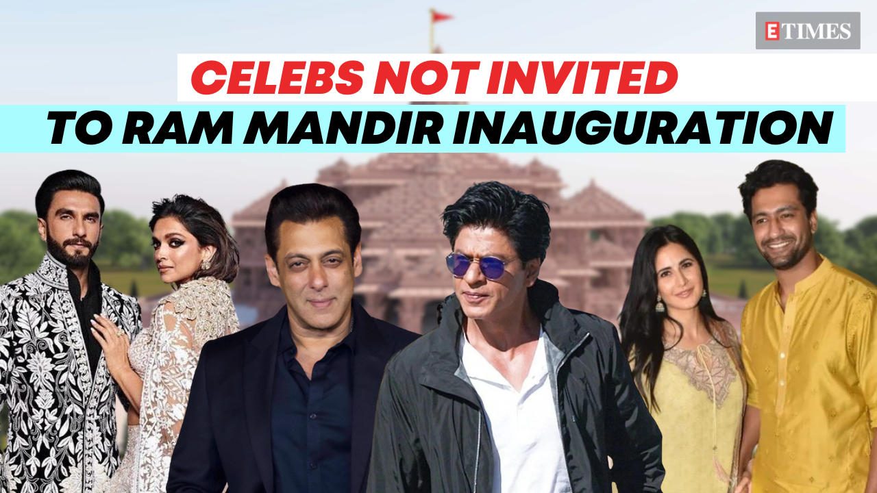 Ram Mandir Inauguration: Shah Rukh Khan, Salman Khan, Ranveer-Deepika ...