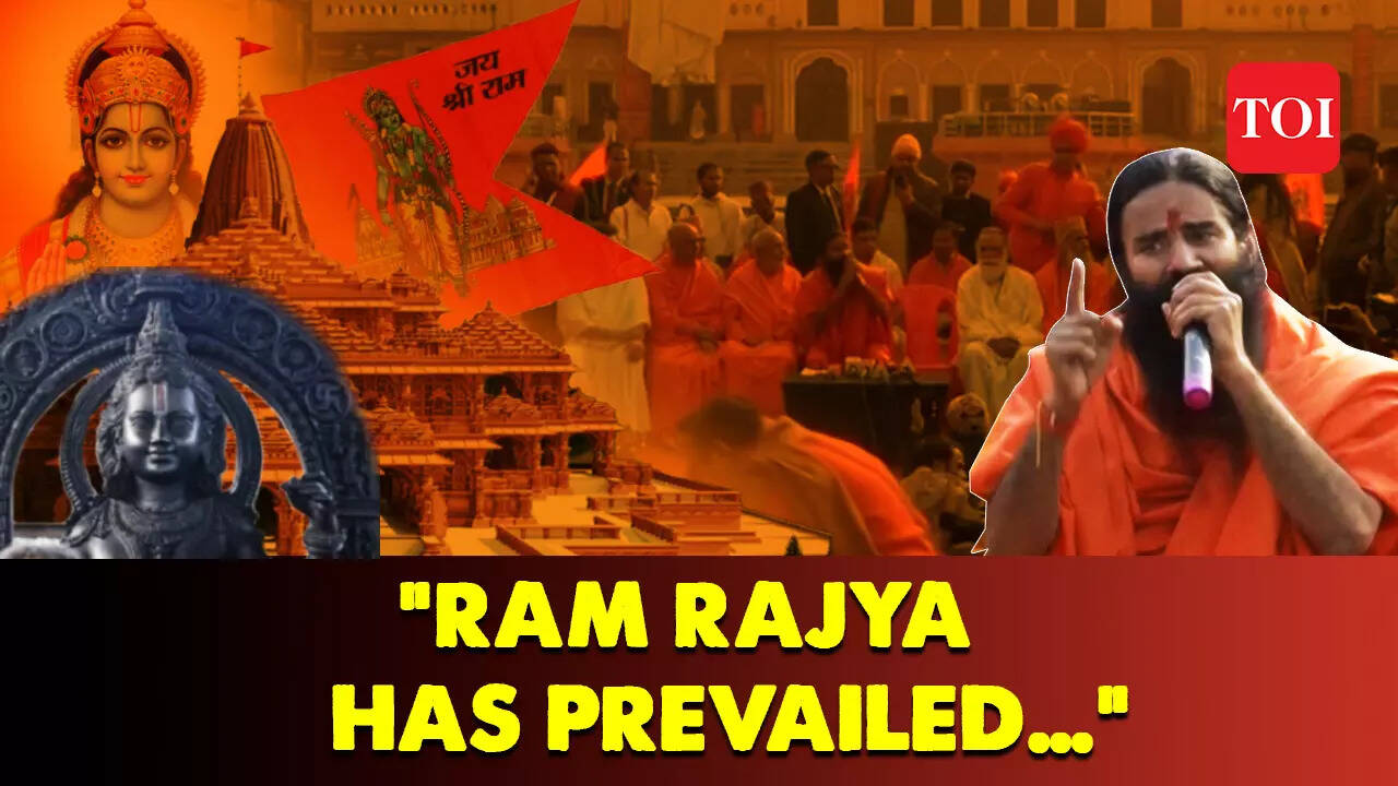 “Ram Rajya has prevailed…” Yog Guru Baba Ramdev ahead of Ram Temple ‘Pran Pratishtha’ ceremony