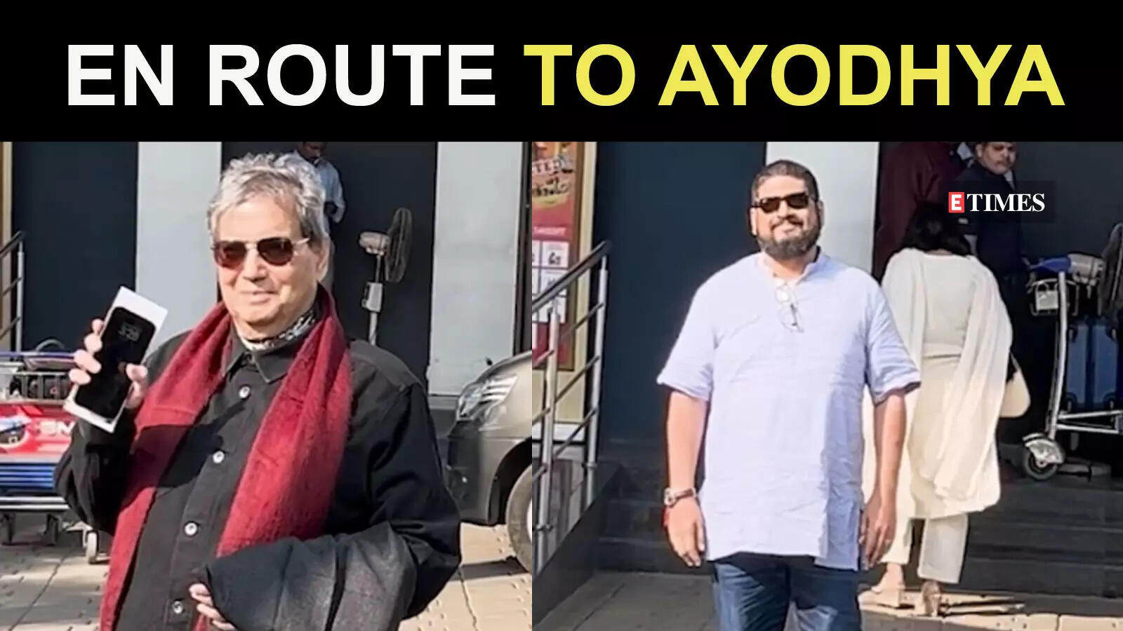 'Adipurush' director Om Raut and Subhash Ghai leave for Ayodhya to ... 'Adipurush' director Om Raut and Subhash Ghai leave for Ayodhya to ...