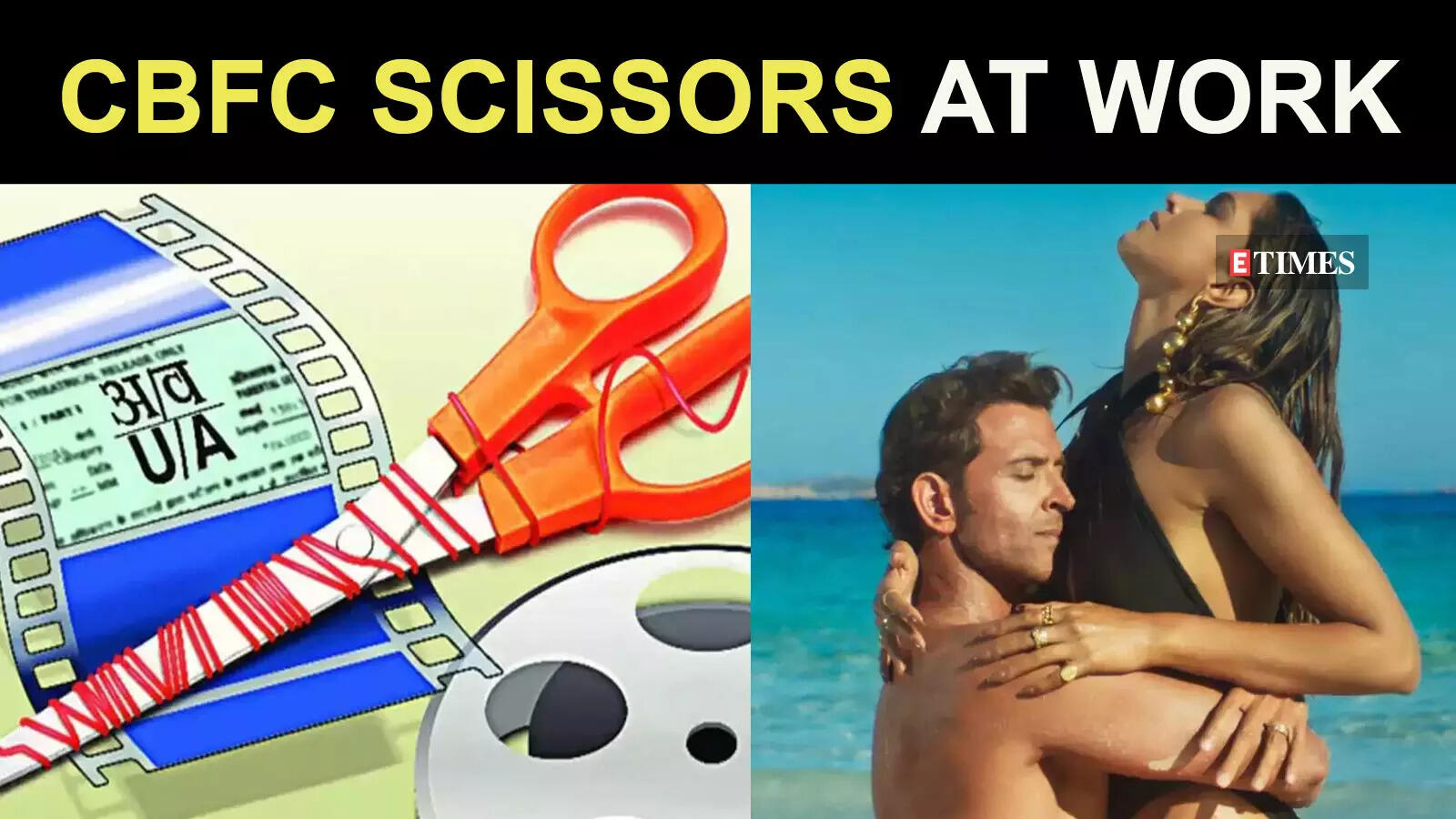 'Fighter': CBFC chops off 'offensive' word and visuals from Hrithik Roshan and Deepika Padukone ...