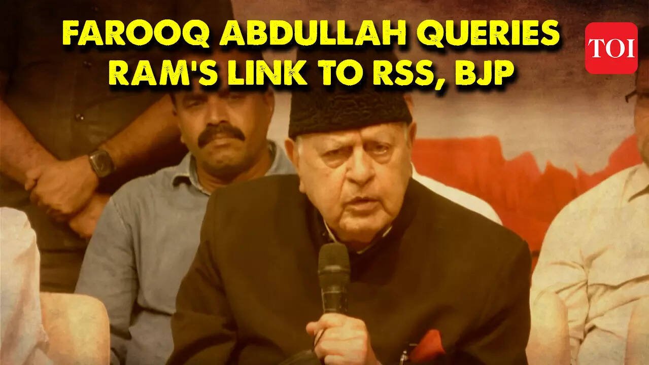 “Does Ram belong to RSS, BJP only” Farooq Abdullah’s jibe at Centre ahead of ‘Pran Pratishtha’