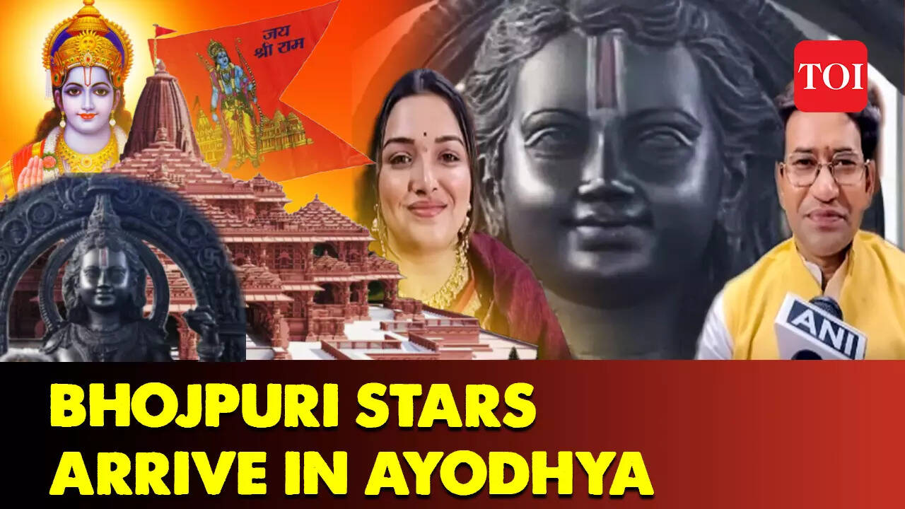 Bhojpuri stars Amrapali Dubey, Dinesh Lal Yadav ‘Nirahua’ arrive in ... Bhojpuri stars Amrapali Dubey, Dinesh Lal Yadav ‘Nirahua’ arrive in ...