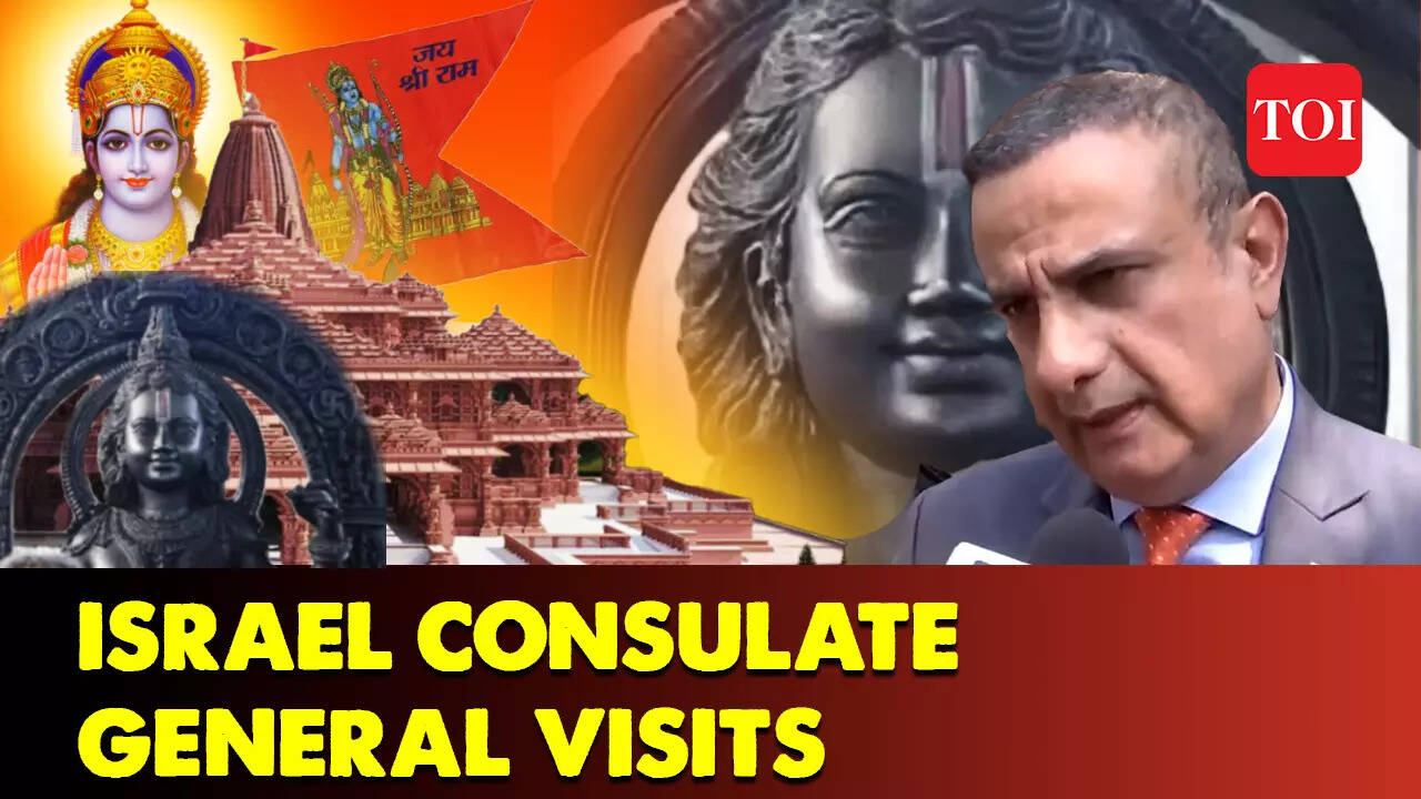 Israel Consulate General to Midwest India visits Temple ahead of ‘Pran ...