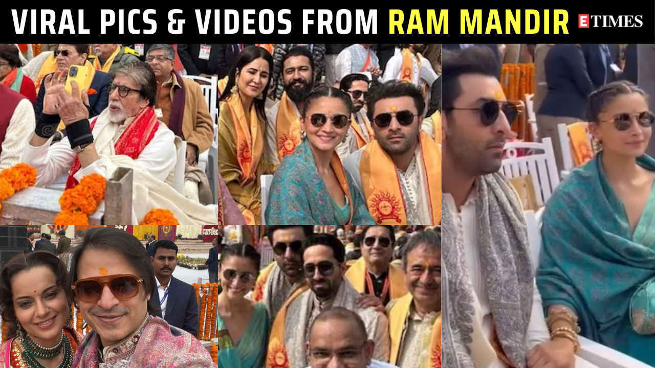 From Alia-Ranbir, Vicky-Katrina posing to Kangana & Vivek's reunion ...