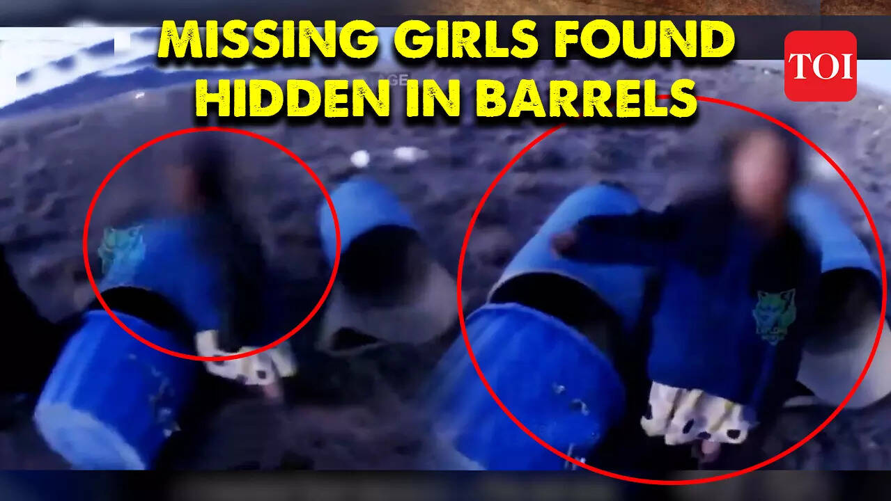 Shocking: Chilling moment when Utah police find missing girls on Doomsday cult compound