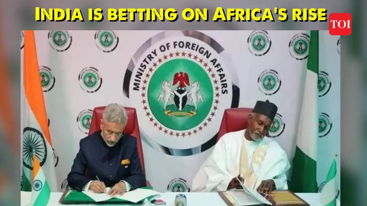 "Africa is rising, India is betting on Africa's rise": Jaishankar