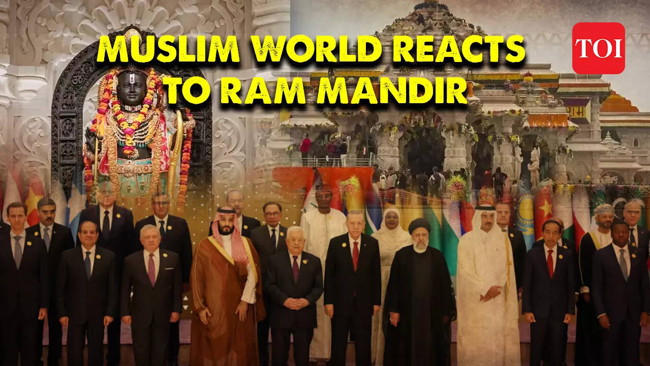 Muslim world expresses 'grave worry’, denounces opening of Ram Temple ...