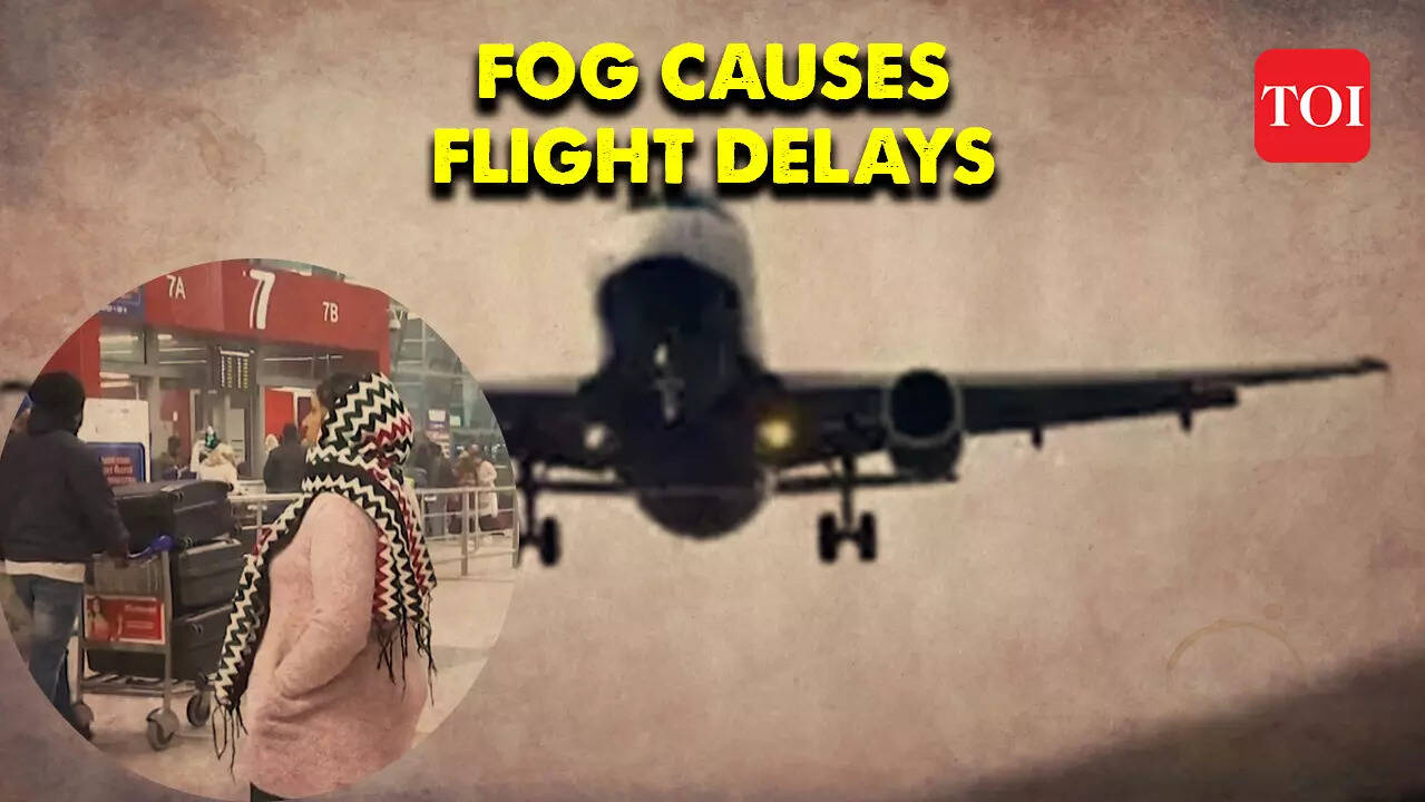 Watch: Several flight operations experiencing delays due to dense fog ...