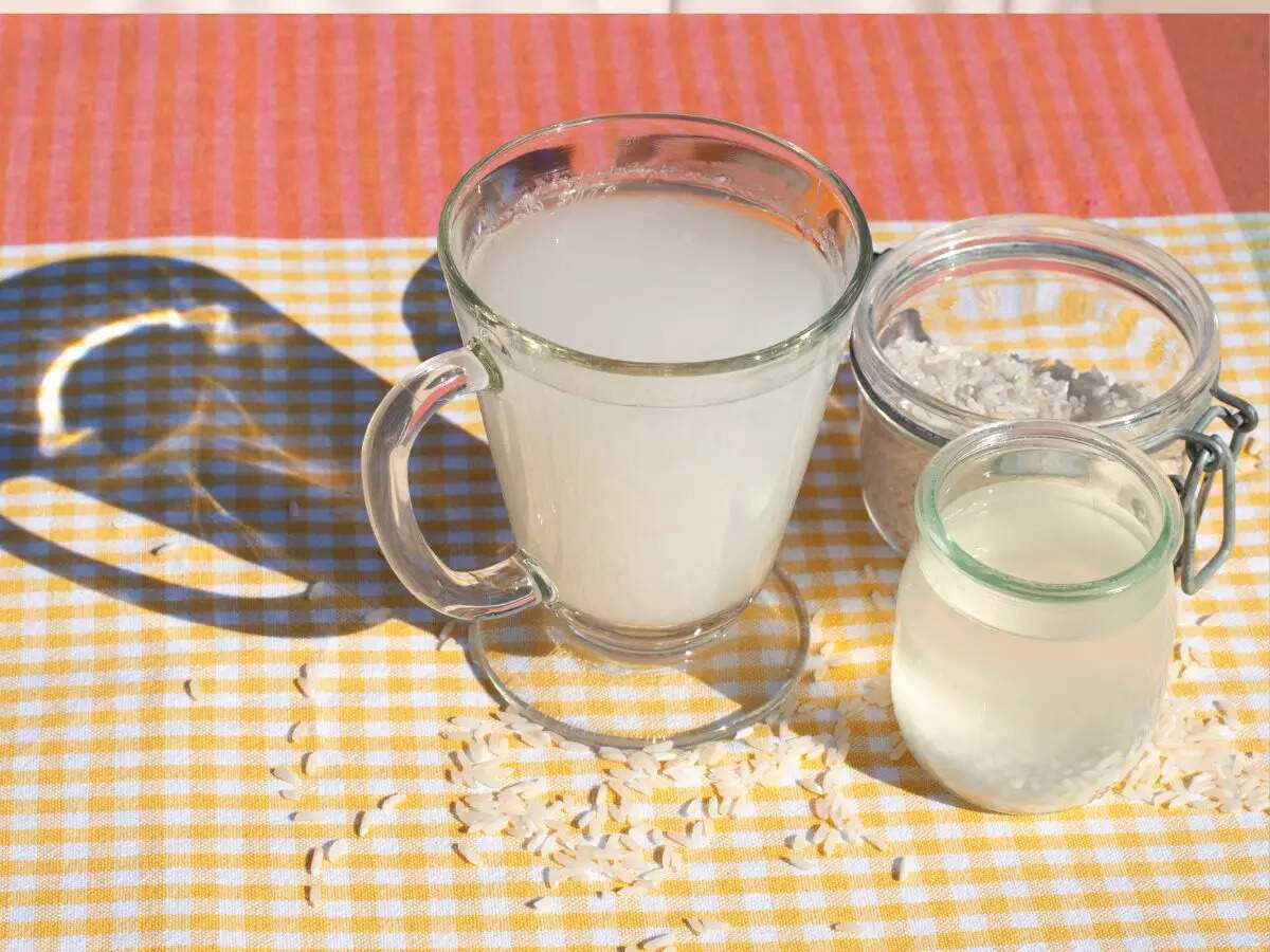 Why was Rice water given to kids in rural areas?