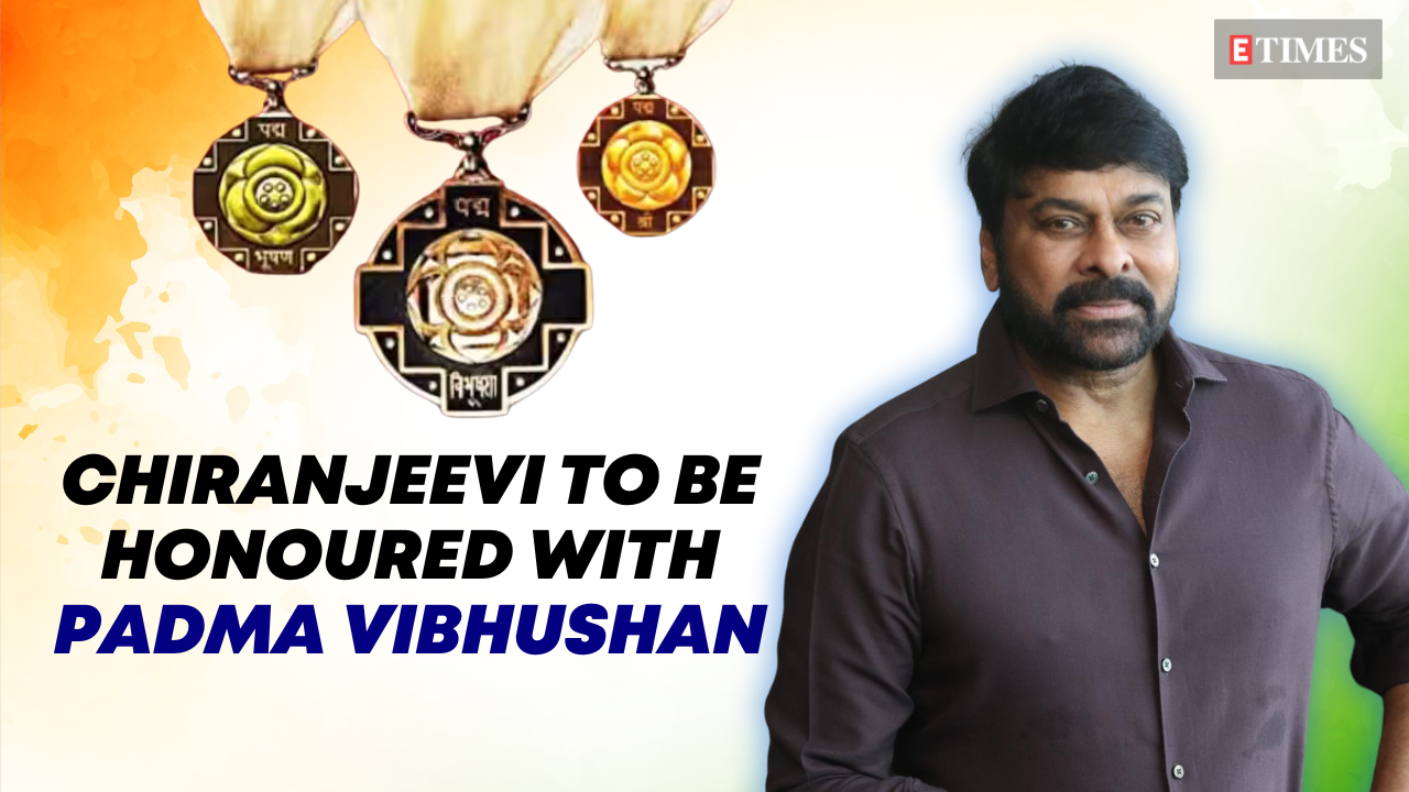 Megastar Chiranjeevi reacts to prestigious Padma Vibhushan honor: "Truly Humbled"