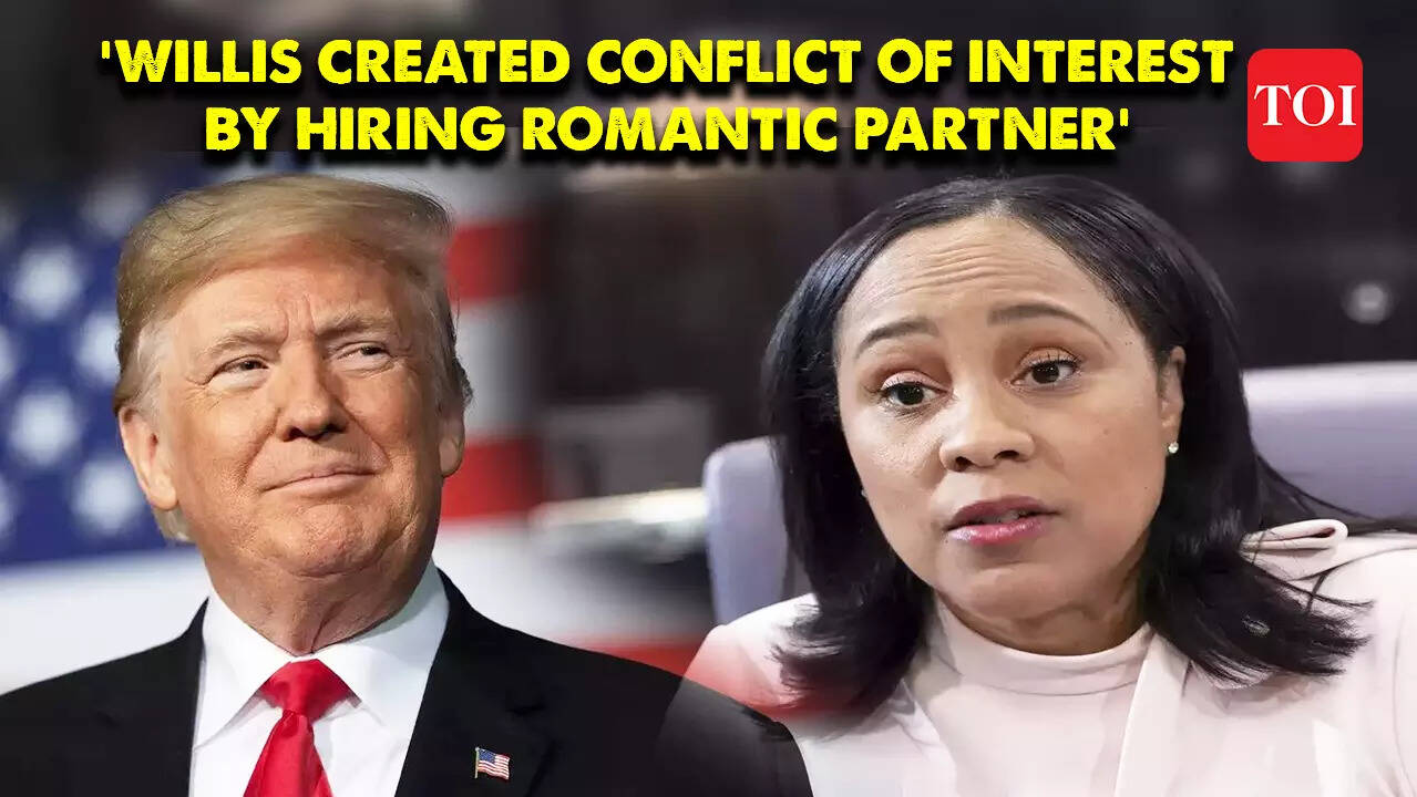 Former US President Donald Trump's lawyers join motion to disqualify prosecutor Fani Willis in ...