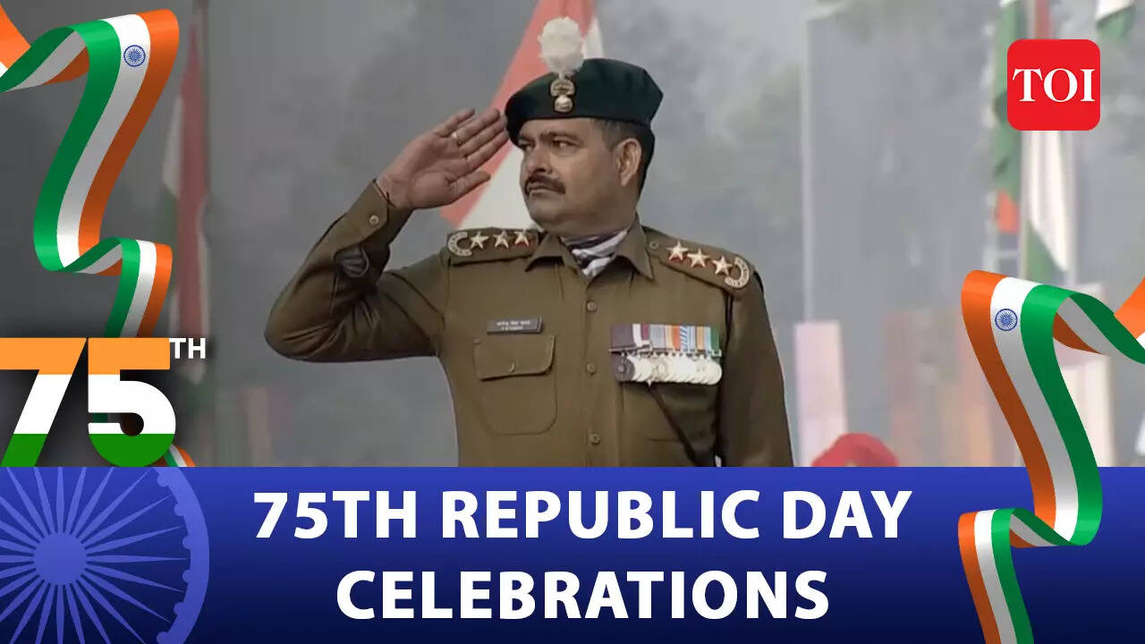 Republic Day 2024: 75th Republic Day parade kicks off with the winners of the highest gallantry ...