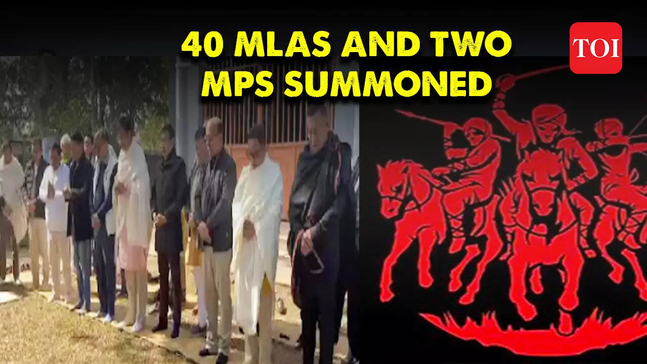 Manipur Breaking: Meitei radical group 'administers oath' to 2 MPs, 40 ...