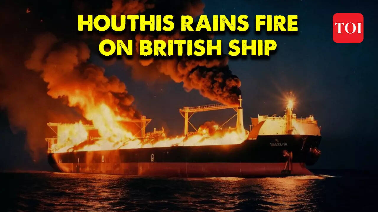 Houthi rebels strike British oil tanker Marlin Luanda in the Gulf of Aden