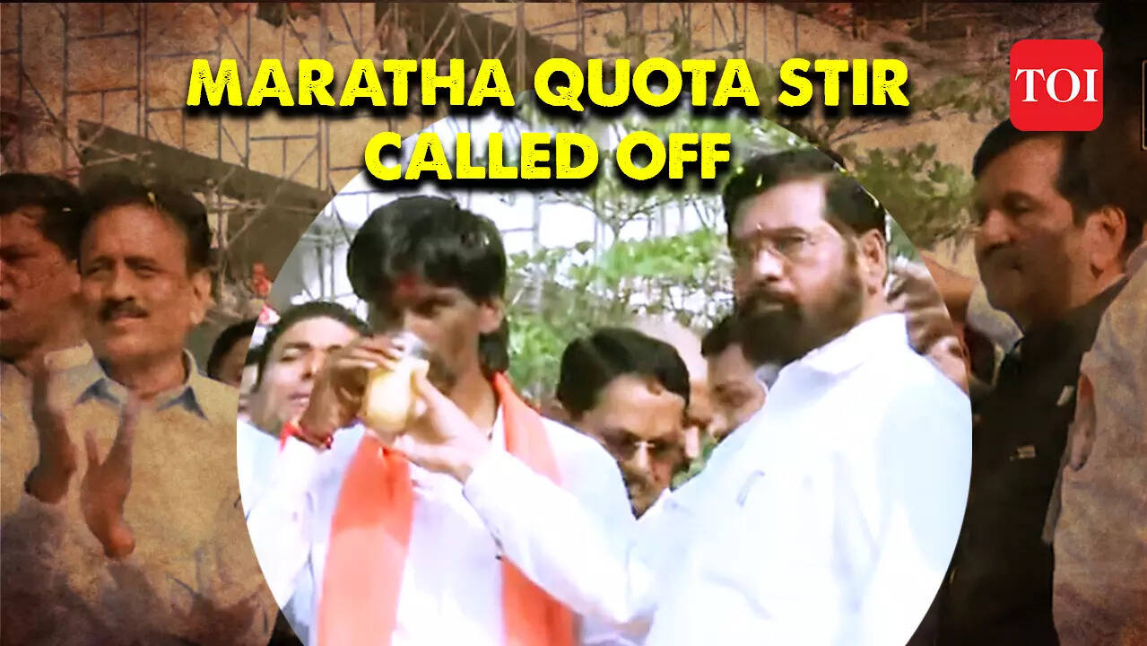 Maratha reservation activist Manoj Patil ends fast as Maharashtra govt accepts all demands