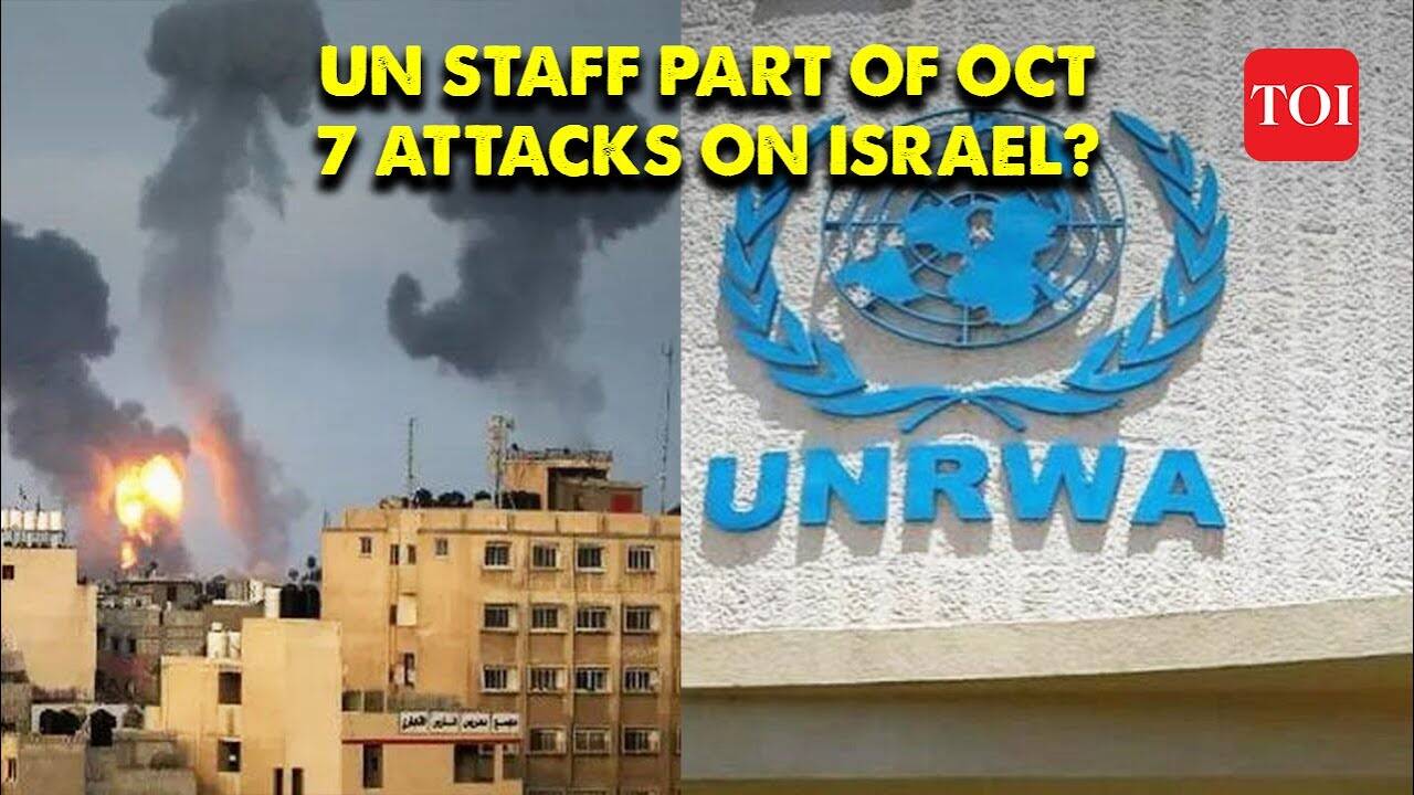 Breaking: UNRWA Employees Accused of Helping Hamas attack Israel on ...