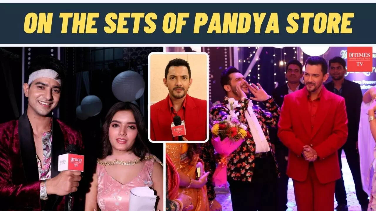 On the sets of Pandya Store: Aditya Narayan performs to bring Makwana ...