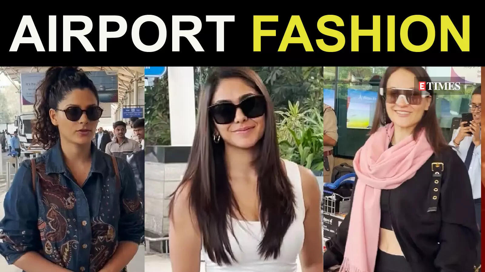 Mrunal Thakur, Elli AvrRam and others look their stylish best as they ...