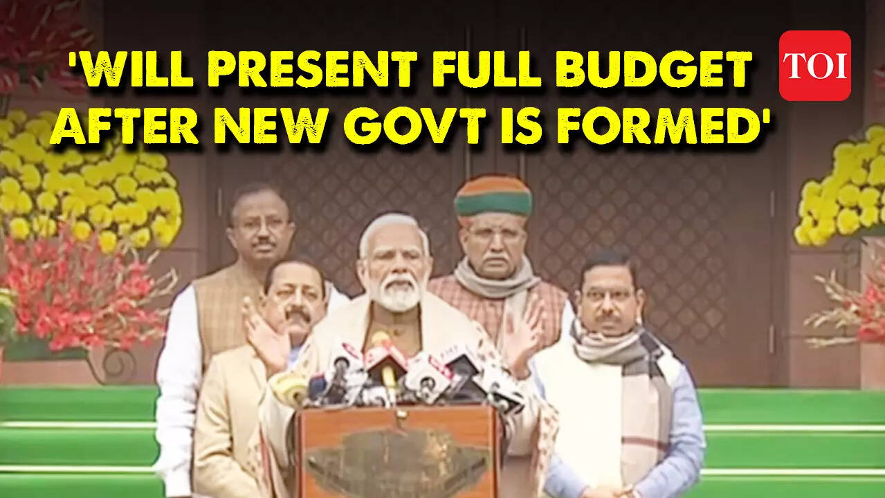 PM Modi hails 'festival of the Nari Shakti' ahead of Budget commencement
