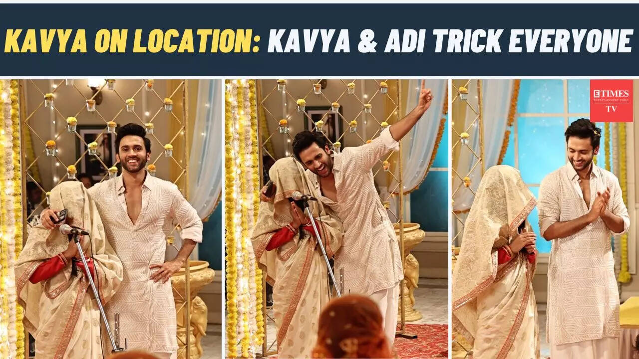 Kavya on location: Kavya fails to reach at the family function on time; Adi covers up for her