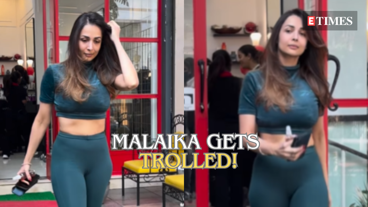 Malaika Arora gets papped after her saloon session; netizens say 'Aunty ...