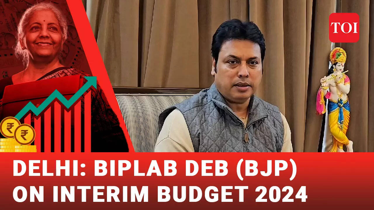 Biplab Deb (BJP) on Interim budget 2024