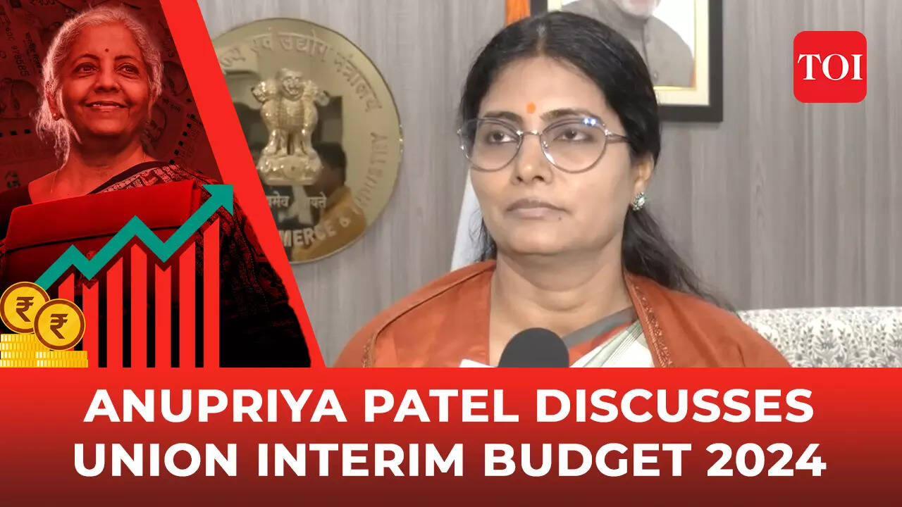 Union Minister Anupriya Patel discusses the Union Interim Budget 2024