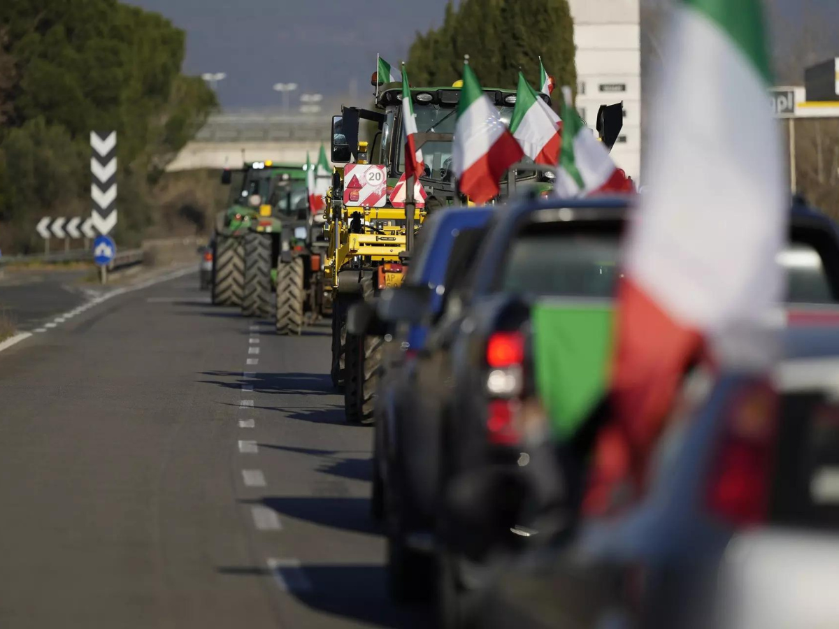 In pics: Farmers' protests grip Europe from Brussels and Berlin to ...